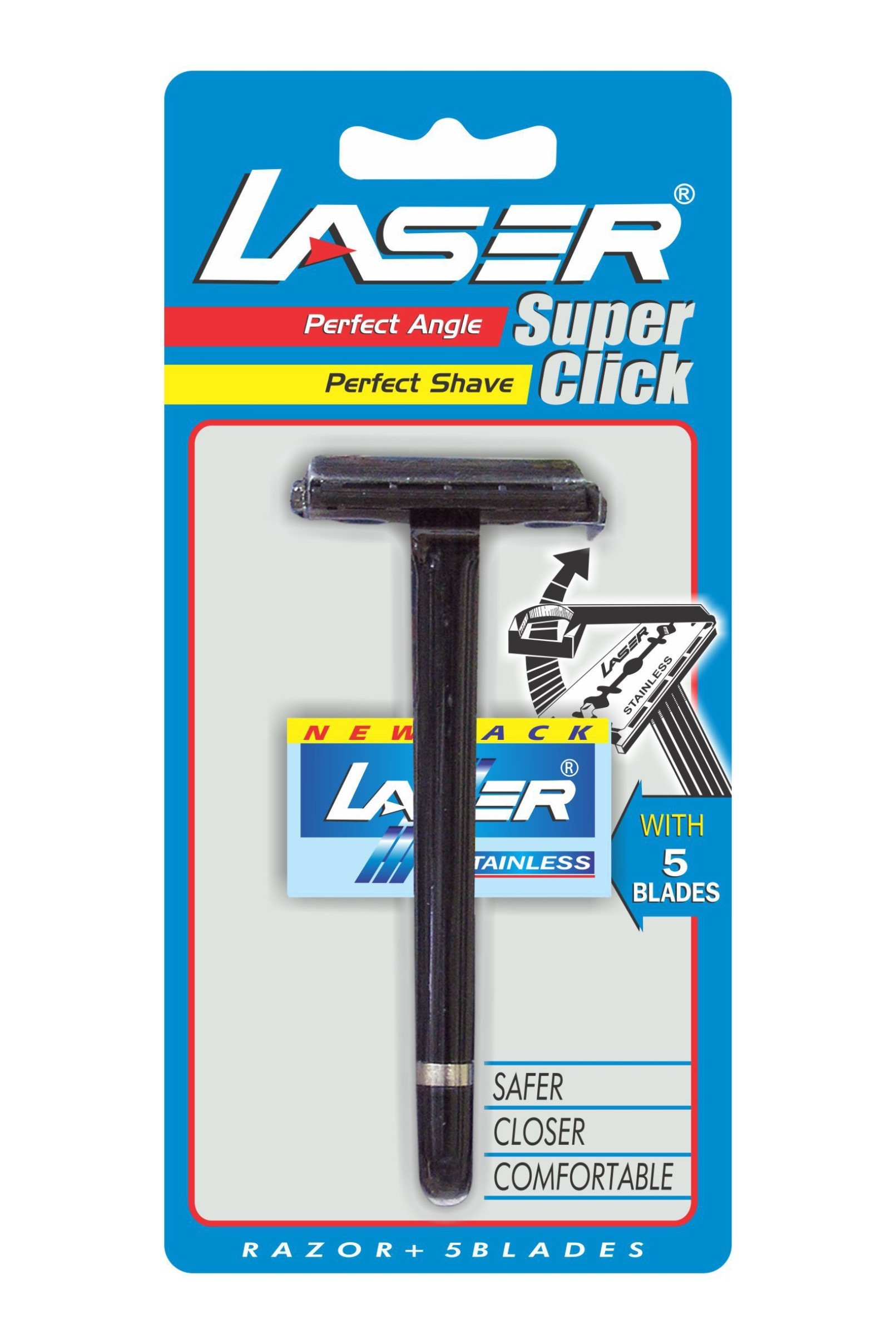 Laser Super Click Razor – shaving laser